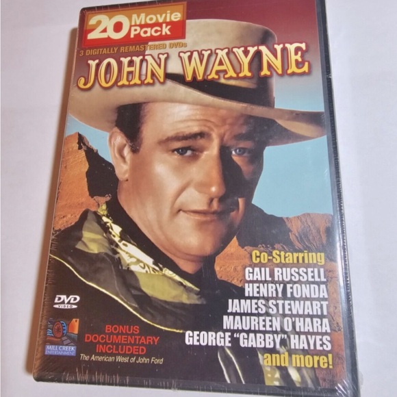 Media | John Wayne 2movie Pack Dvds Westerns Old West Hollywood The ...